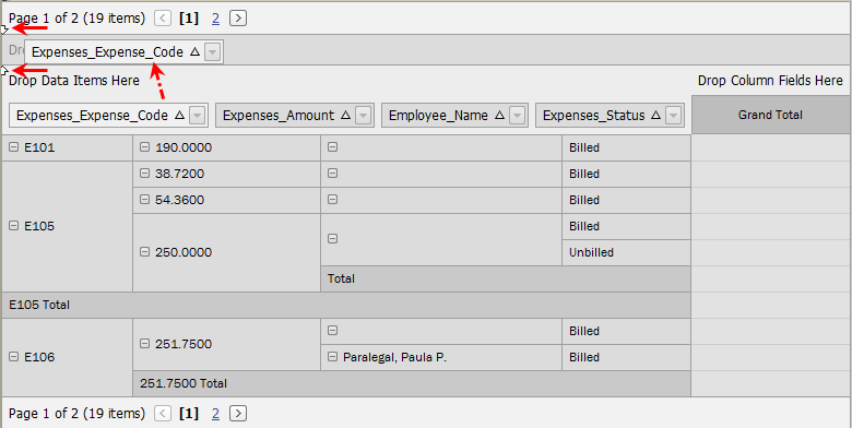Adding a Pivot Table Visualizer to a Dashboard – Juris Suite