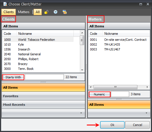 Creating a Client Matter Budget – Juris Suite